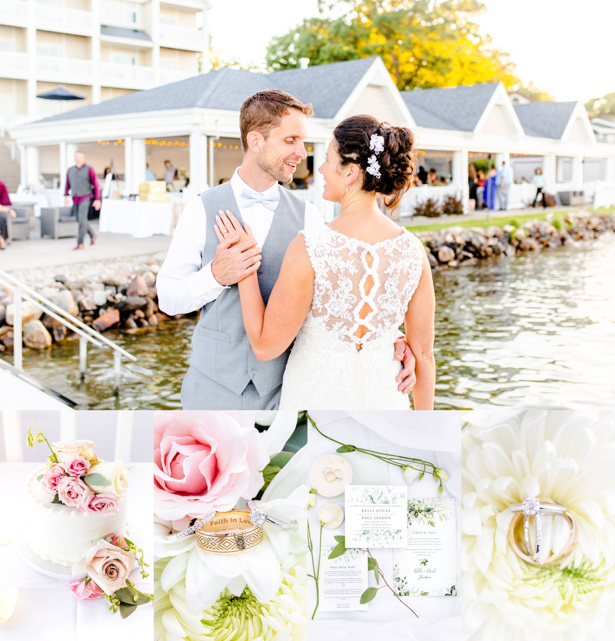Bay Pointe Inn Wedding | Kelli & Paul - Stephanie Parshall Photography