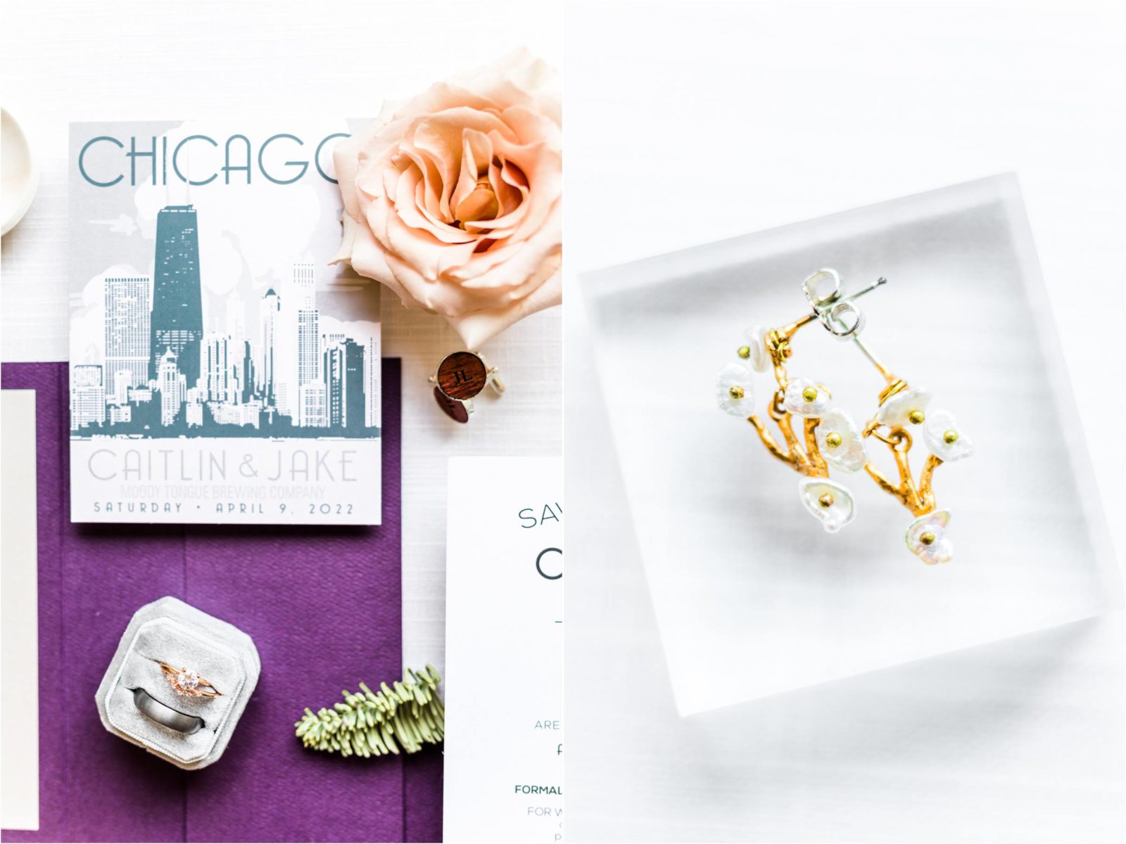 Downtown Chicago Brewery Wedding | Caitlin & Jake - Stephanie Parshall ...