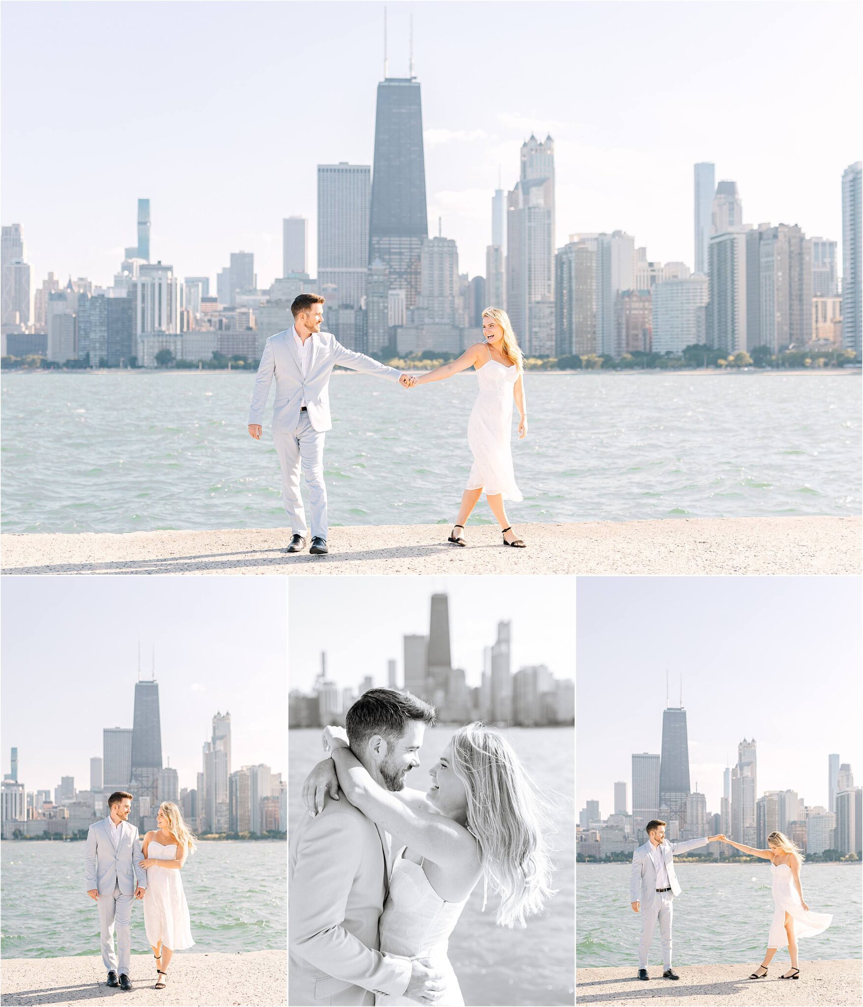 North Avenue Beach Engagement | Becky & Mark - Stephanie Parshall ...