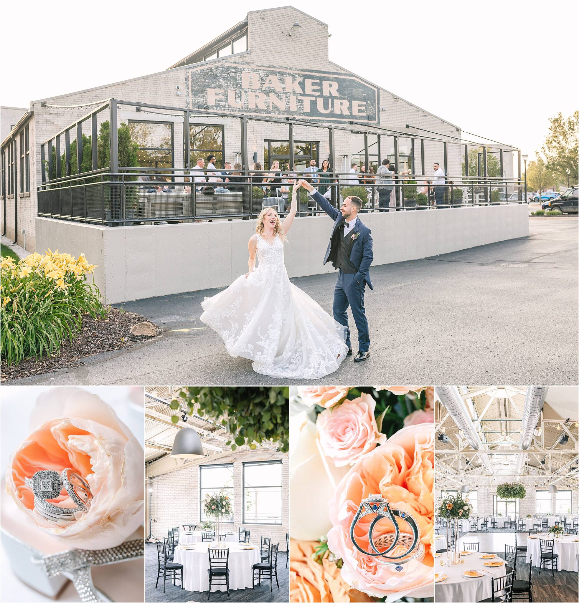 Baker Lofts Wedding | Tiara & Dylan - Stephanie Parshall Photography
