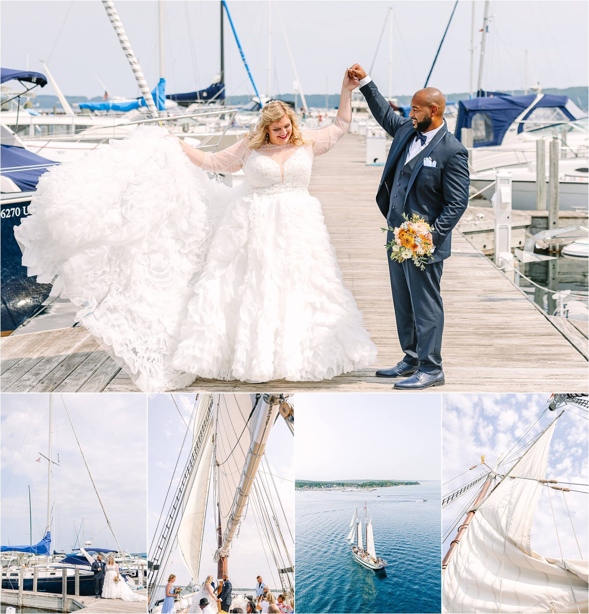 Traverse City Michigan Wedding | Cassandra & Larry - Stephanie Parshall ...